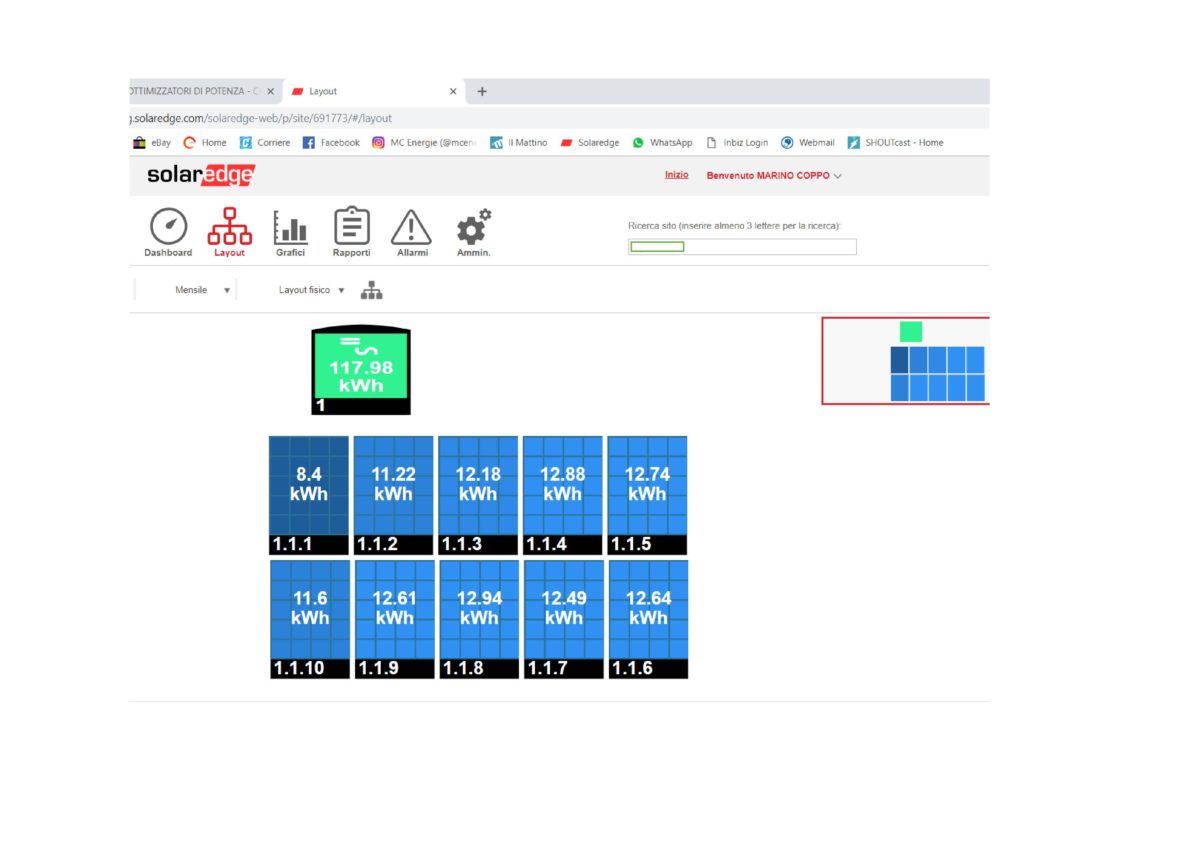 layout solaredge - MCEnergie